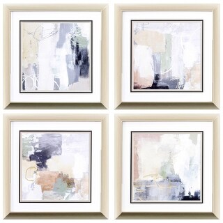 Propac Images Simple Impression Set of 4 Wall Art - Green - Bed Bath ...
