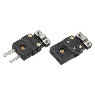 J Type Thermocouple Wire Connectors Male Female Plug Adapter with ...