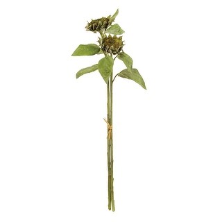 Seeded Sunflower Faux (Fake) Stem 36", Bundle Of 2 - Bed Bath & Beyond ...