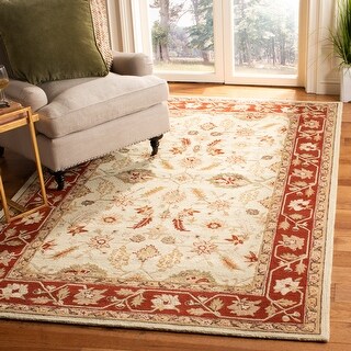 SAFAVIEH Handmade Chelsea Enuta French Country Wool Rug - Bed Bath ...