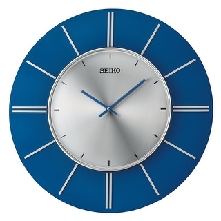 Sara, Wall Clock, Blue - Bed Bath & Beyond - 37550801