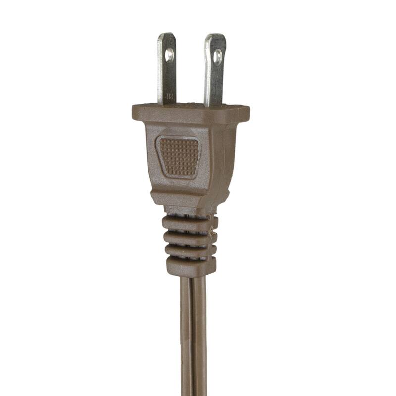 9' Indoor Power Extension Cord with 3-Outlets and Safety Lock ...