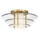 Savoy House 6-8602-1 Newell 16" Wide LED Flush Mount Ceiling Fixture ...
