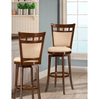 Hillsdale Jefferson Wood Swivel Stool, Brown Cherry - Bed Bath & Beyond ...