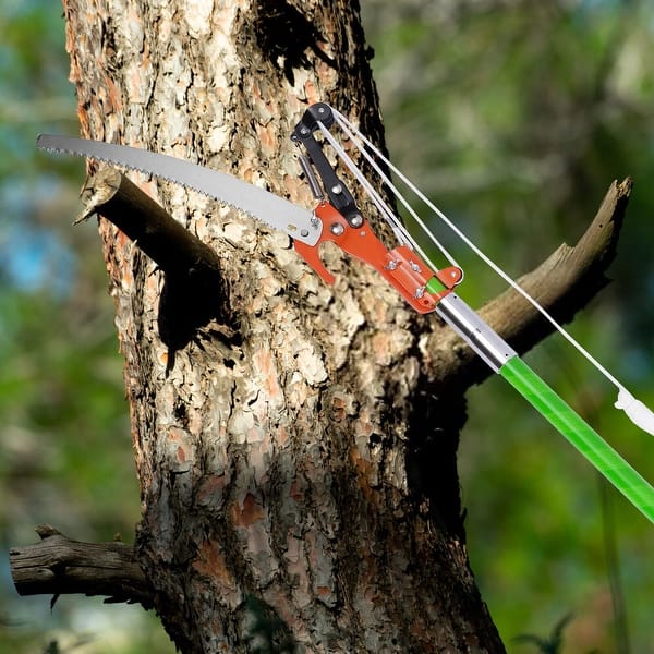 Pole Hedge Trimmer Pole Saw Extendable Tree Branch Cutter - Bed Bath ...