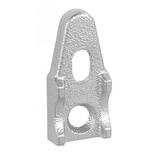 1 Pc, 5 in. Clamp Back Spacers, Malleable Iron, Malleable Iron - Bed ...