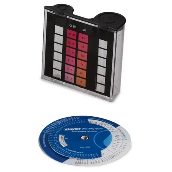 Swimming Pool Maintenance HydroTools Deluxe Pool Test Kit - Easy Water ...