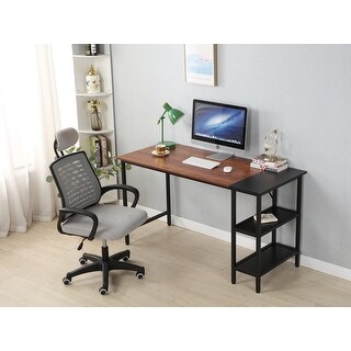 55 Inch Oversized Writing Desks , with 2 Layer Splicing Board Wooden ...