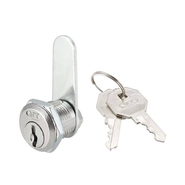 Cam Lock 16mm Cylinder Long 48mm Flat Cam Nut-on Lock Keyed Different ...