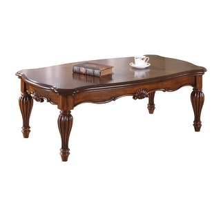 ACME Dreena Coffee Table, Cherry - Bed Bath & Beyond - 21619848