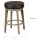 angelo:HOME Linden Swivel Barstool (Set of 2) - Bed Bath & Beyond ...