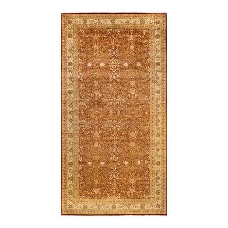 Overton Hand Knotted Wool Vintage Inspired Traditional Mogul Orange ...