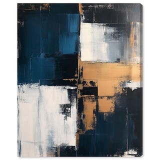 Radiant Blue Dawn II Canvas Blue Abstracts by Art Remedy - Bed Bath ...