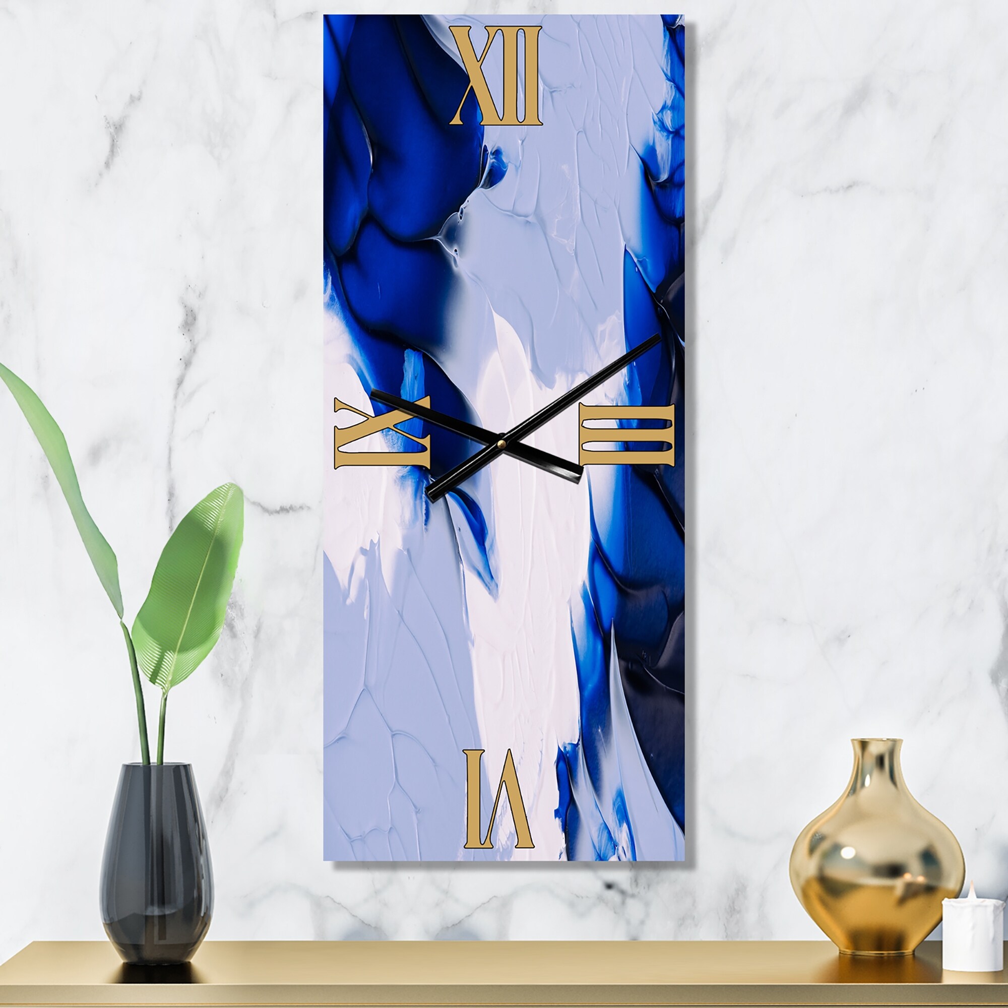 Blue Wall Clocks - Bed Bath & Beyond