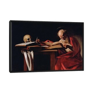 iCanvas "St Jerome Writing, c.1605 " by Michelangelo Merisi da ...
