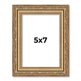 5x7 Frame Red Solid Wood Picture Frame Width 1.75 Inches | Interior ...