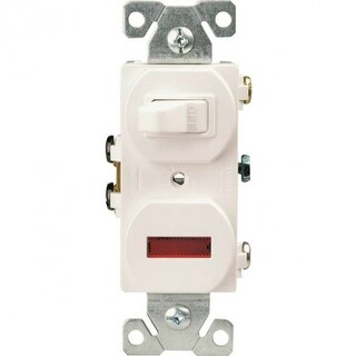 Cooper Wiring 277W-BOX Single-Pole Toggle Combination Pilot Light ...