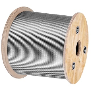 3/16 Inch 7x19 Stainless Steel Aircraft Cable Reel 500FT - 7*19-150M ...