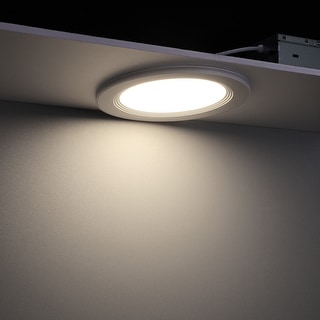 6" 5CCT LED Recessed Light, Anti-Glare Baffle Trim Night Light, CRI90 ...