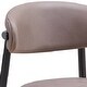 Anae 23 Inch Side Dining Chair Set of 2, Turned Legs, Gray Fabric ...