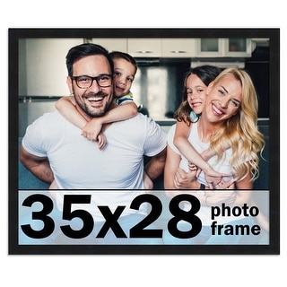 35x28 Frame Black Picture Frame - Complete Modern Photo Frame Includes ...