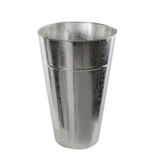 Silver Metal Bucket - Bed Bath & Beyond - 41934626