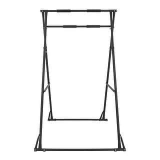 Pull up Bar Stand 280lbs Height Adjustable Portable Pull up Gym Stand ...
