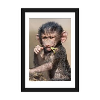 iCanvas "Baboon Baby Vertical" by Mogens Trolle PFA - Bed Bath & Beyond ...