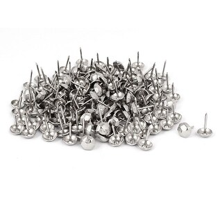 7/16" Dia Stainless Steel Thumbtack Upholstery Decorative Nail Thumb ...