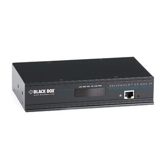 Black Box ServSwitch CX Uno with IP, 8-Port Black Box ServSwitch CX Uno ...
