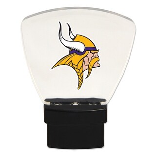 NFL LED Night Lights, Minnesota Vikings, with Team Logo - Bed Bath ...