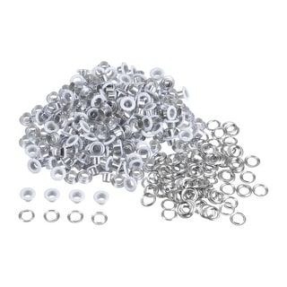 200set Grommets Kit Metal Eyelets 4.5mm 0.18" Grommet for Shoes Clothes ...