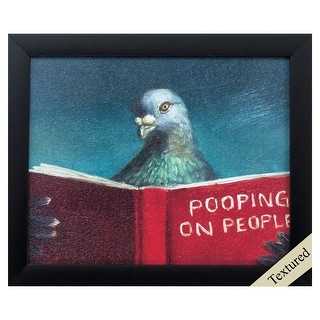 Propac Images Pooping on People Textured Wall Art - Multi-Color - Bed ...