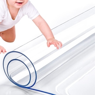 36x84 Inch Wood Table Protector Waterproof Office Desk Pad Vinyl Dining ...