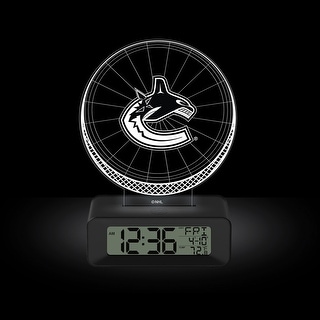 Game Time NHL Vancouver Canucks Color-Changing Led 3d Illusion Alarm ...