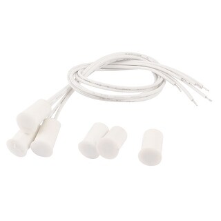 Home Office Door Window Recessed Contacts Magnetic Reed Switch White ...