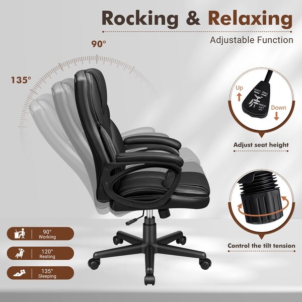 Homall Office Desk Chair High Back Executive Ergonomic Computer Chair On Sale Bed Bath Beyond 33044721