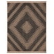 Indoor and Outdoor Rug Natural Look with Diamond Pattern - Bed Bath ...
