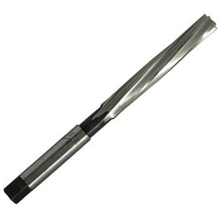 1 Pc, Qualtech 1/2" HSS Spiral Flute Hand Reamer, DWRRHDSP1/2 - Bed ...