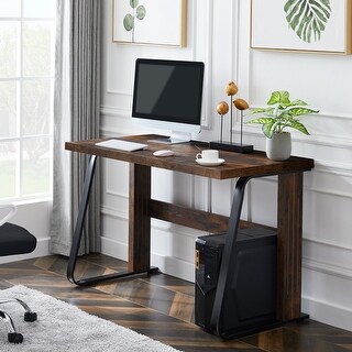 Brown Home Office Computer Desk,Modern Student Desk - Bed Bath & Beyond ...
