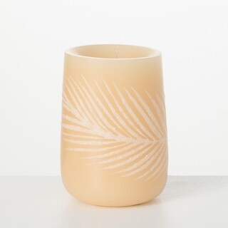6" Vance Kitira Scented Palm Leaf Candle - Bed Bath & Beyond - 38964330