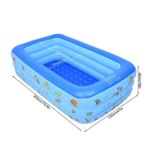 Children's Three-layer Square Pool, Ocean World Series Swimming Pool ...