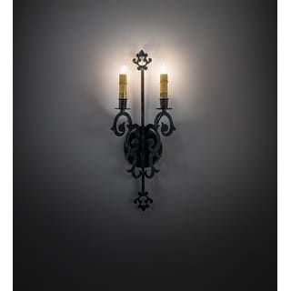 Meyda Tiffany 240495 Aneila 2 Light 20" Tall Wall Sconce - Bed Bath ...