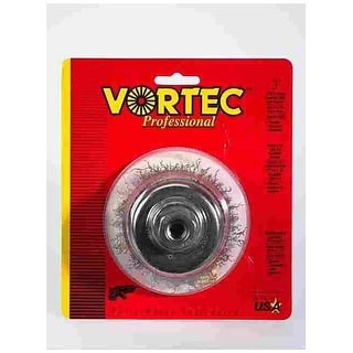 Weiler 36033 Vortec Pro Crimped Wire Cup Brush, 3" - Bed Bath & Beyond ...
