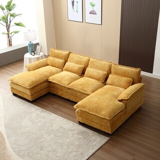 Modular Sectional Sofa U Shaped sectional,Reversible Sofa Couch for ...