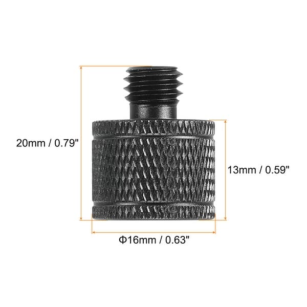 Mic Stand Adapter M8 Male to M6 Female Camera Screw Thread Adapter ...