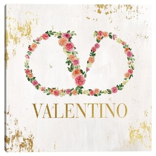 Valentino Logo Canvas Art Print - Bed Bath & Beyond - 38918411