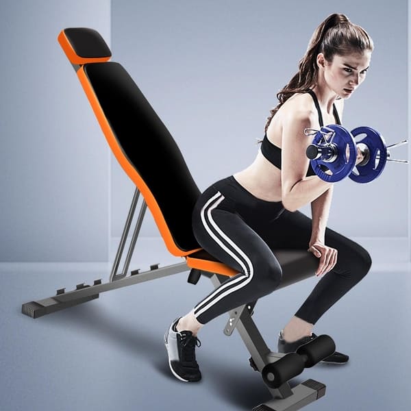 exercise bench adjustable dumbbell