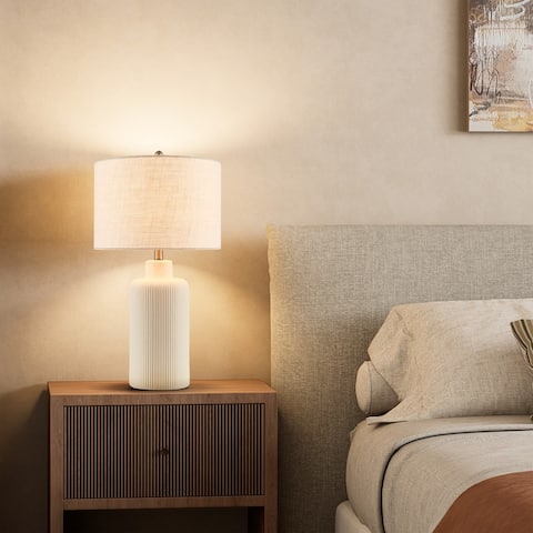 Beige Ceramic Table Lamps - Overstock