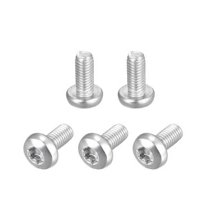 M8x18mm Torx Security Machine Screws, 5pcs 316 Stainless Steel Pan Head ...